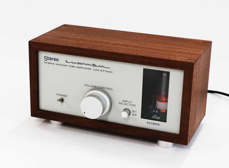 【ONTOMO Shop】「真空管ハイブリッドプリメイン アンプ・キット『LXV-OT7 mkII』」、「ブラックウォールナット 真空管キット用ケース」予約再開情報 | stereo BLOG